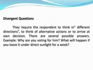 Effective questioning | PPT