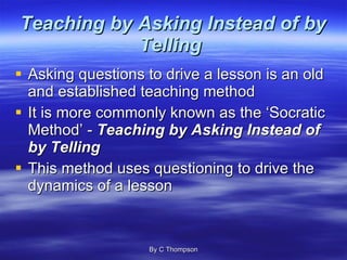 Effective questioning | PPT