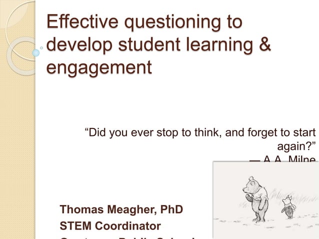 Effective questioning | PPT