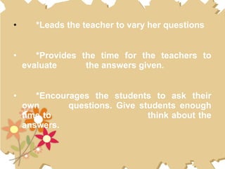 Effective questioning and reacting techniques | PPT