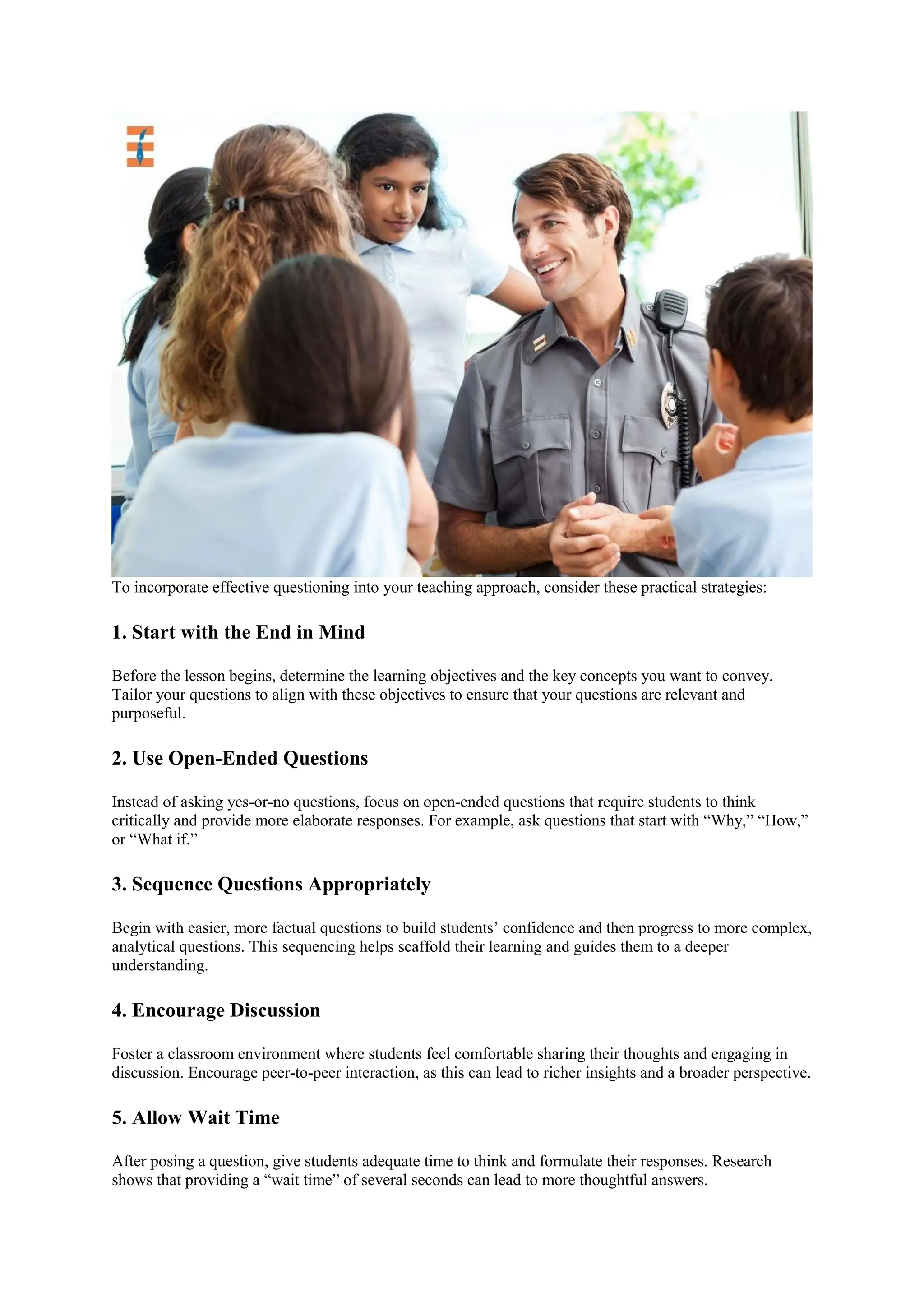 Effective Questioning: Meaning, Importance And Strategies | Future ...