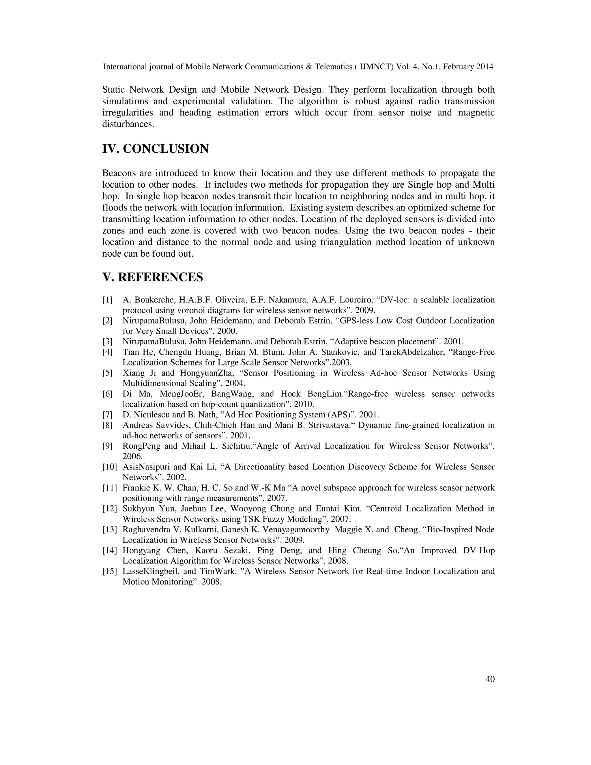 Effective Range Free Localization Scheme For Wireless Sensor Network Pdf