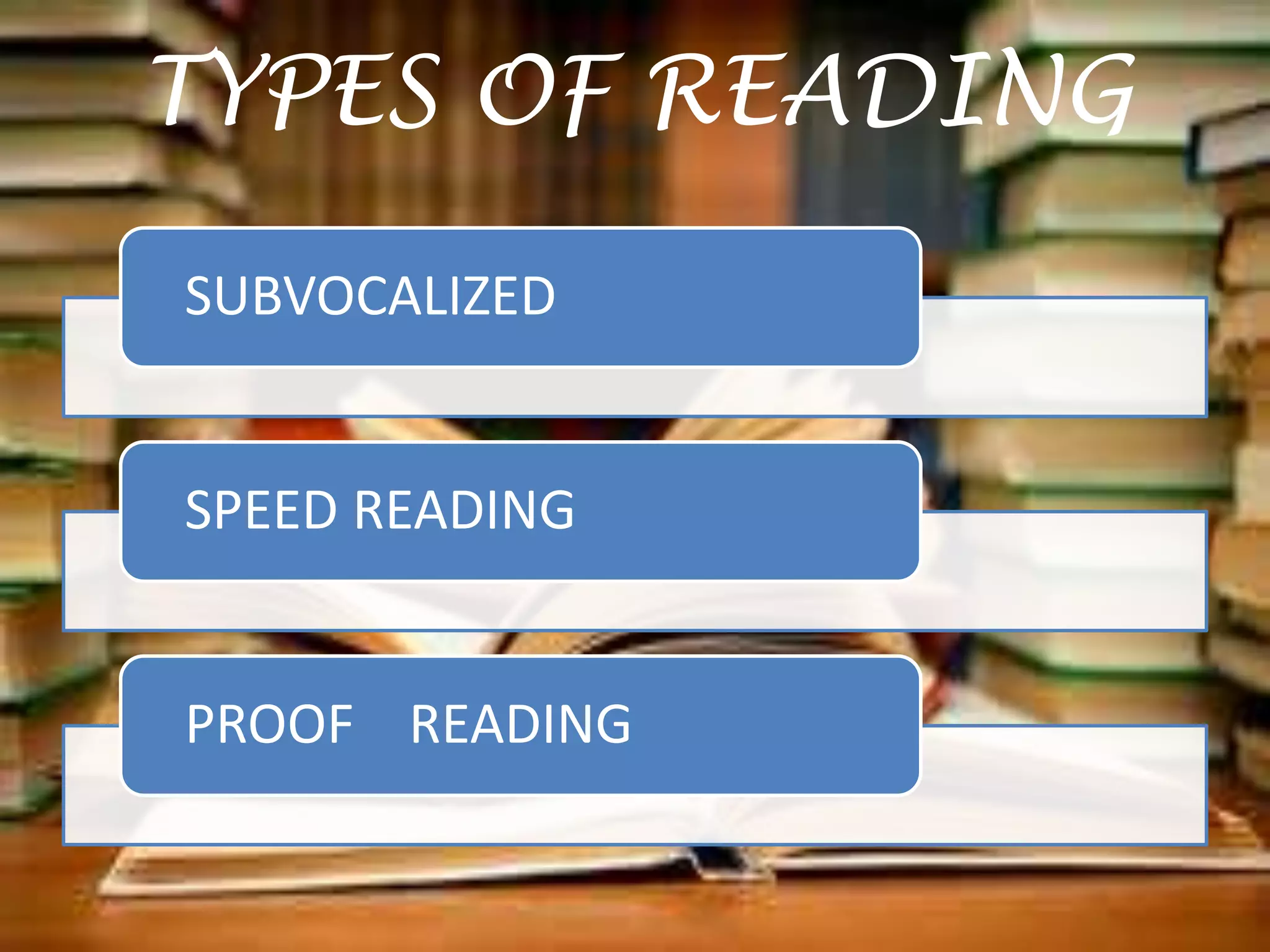 Effective reading ppt | PPTX