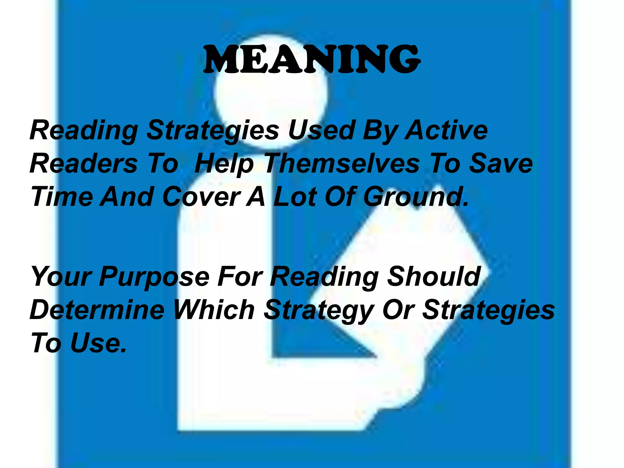 Effective reading ppt | PPTX