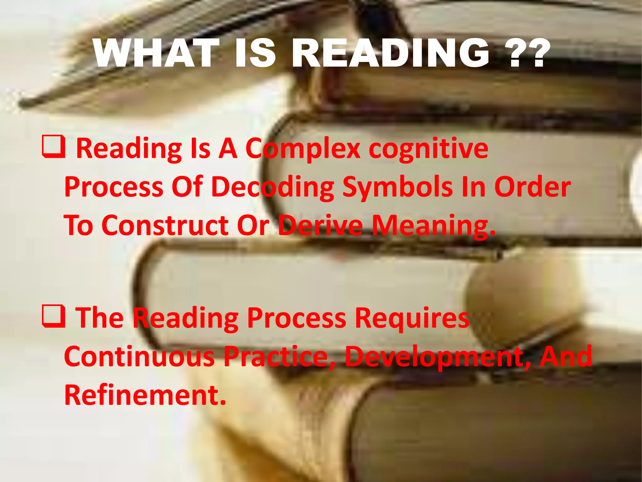 Effective reading ppt | PPTX