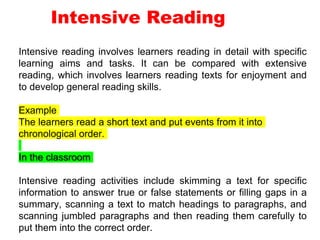 Effectivereadingppt | PPTX | Education
