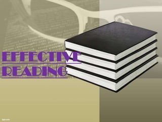Effective reading ppt copy | PPTX