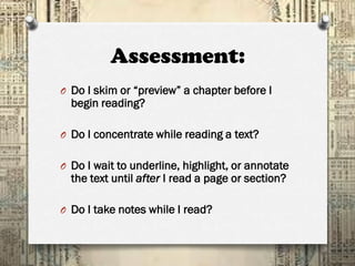 Effective reading ppt copy | PPT