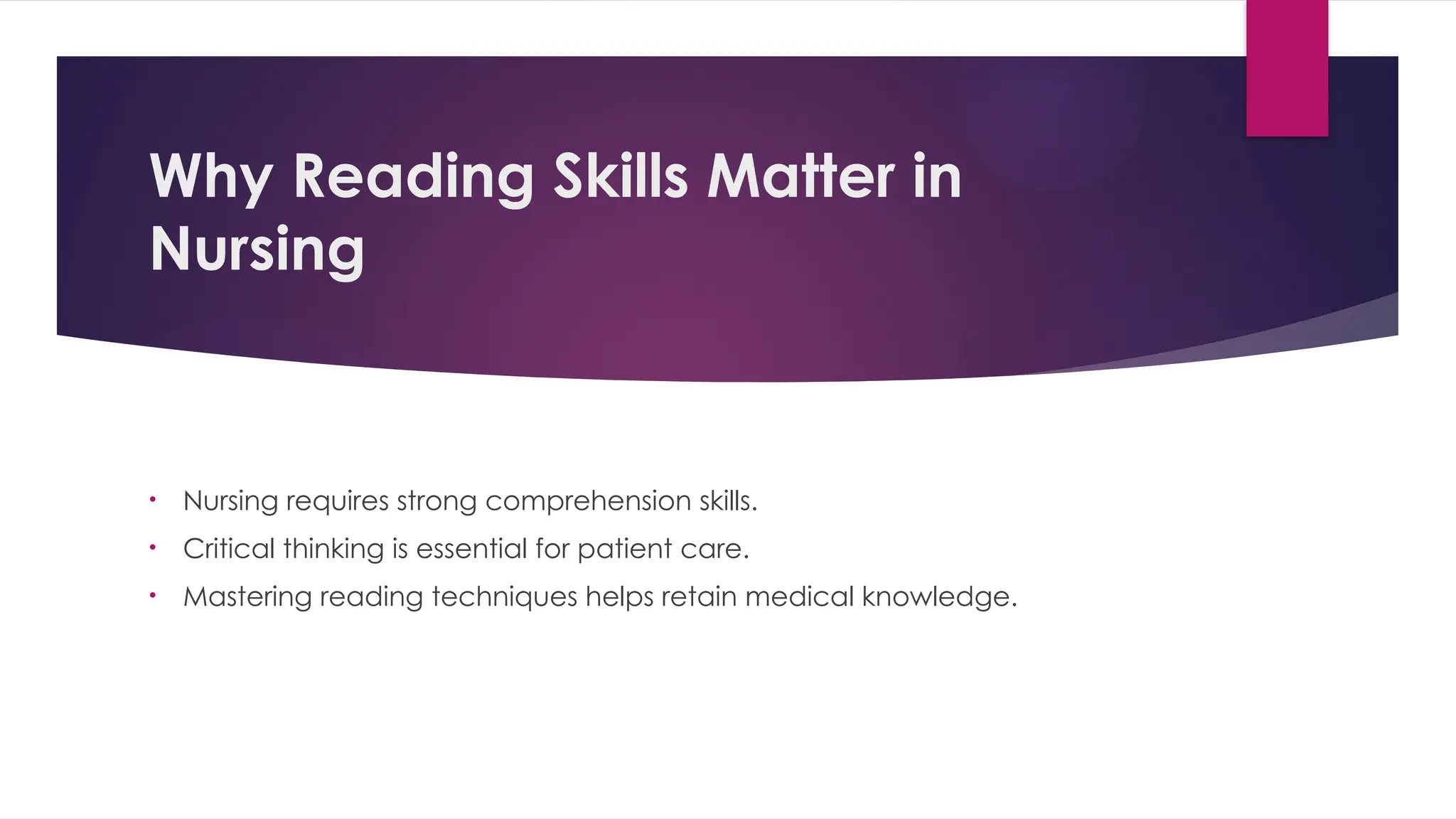Effective Reading Strategies for Nursing Students.pptx