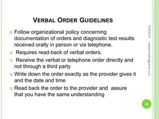 Effective recording and reporting techniques for nurses | PPTX