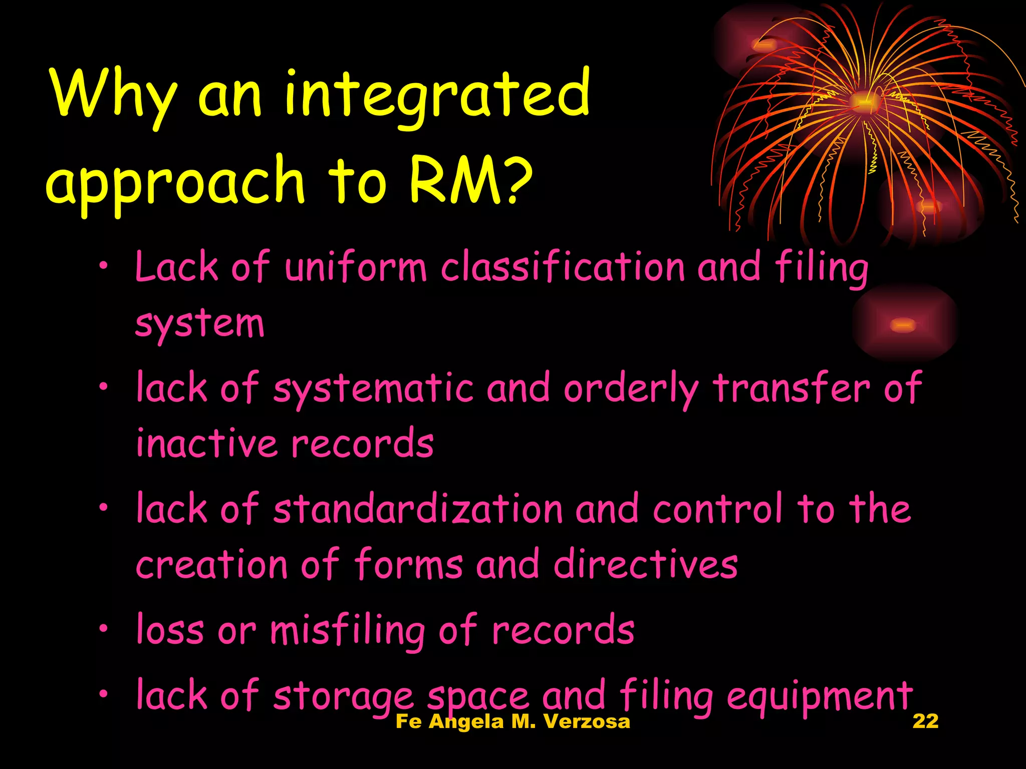 Effective Records Management Introduction | PPS