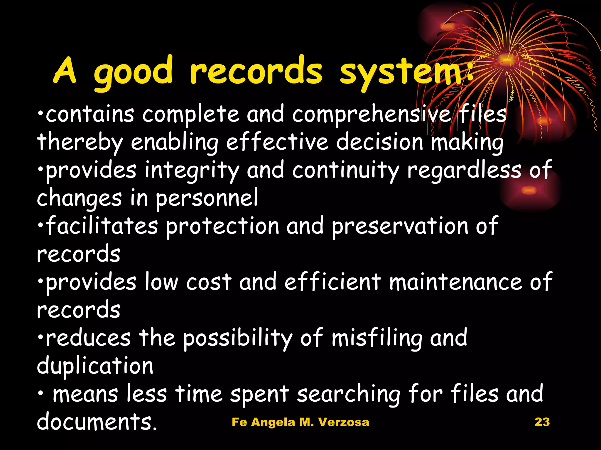 Effective Records Management Introduction | PPS