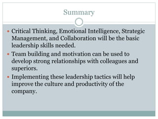 Strategies for Building Effective Relationship Presentation | PPT