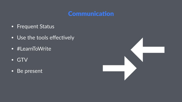 Effective Remote Teamwork | PPT