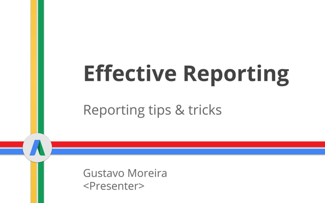 Effective Reporting | PPT
