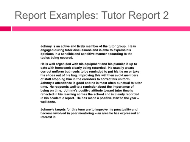 Effective Report Writing | PPTX