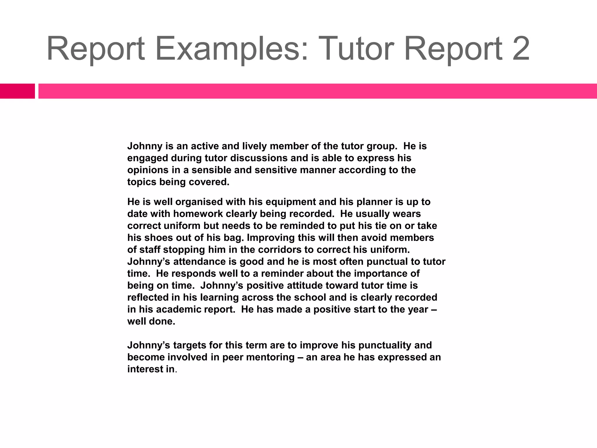 Effective Report Writing | PPTX