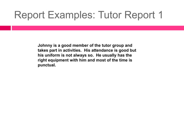 Effective Report Writing | PPTX