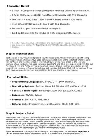 Effective resume writing | PDF