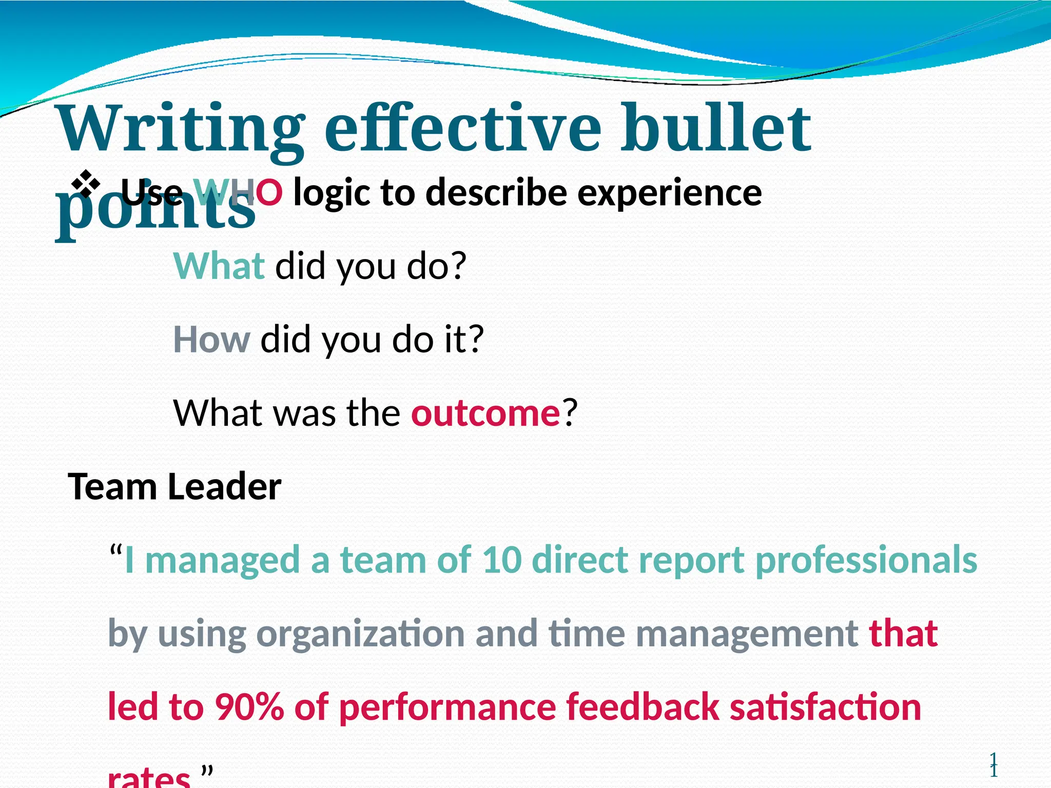 Learn to Write Effective Resume Writing.pptx