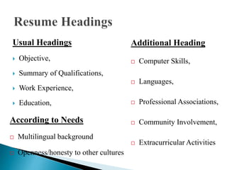Effective Resume writing techniques.pptx