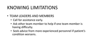 EFFECTIVE RESUSCITATION AND TEAM DYNAMICS.pptx