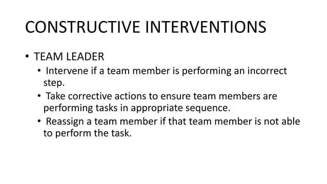 EFFECTIVE RESUSCITATION AND TEAM DYNAMICS.pptx | First Aid | Injuries