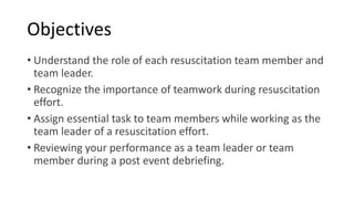 EFFECTIVE RESUSCITATION AND TEAM DYNAMICS.pptx