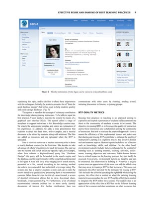 Effective resuse and Sharing of Best Teaching Practices | PDF