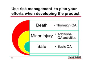Effective Risk Management For Medical Devices Webinar | PDF