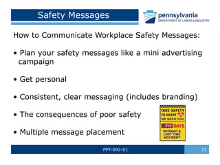 Effective Safety Communication.pptx...... | PPTX