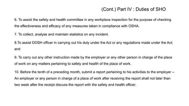 EFFECTIVE SAFETY & HEALTH COMMITTEE.pptx | Human Resources | Business