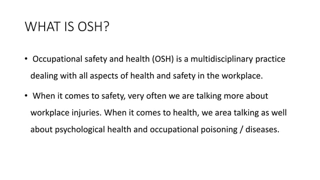 EFFECTIVE SAFETY & HEALTH COMMITTEE.pptx | Human Resources | Business