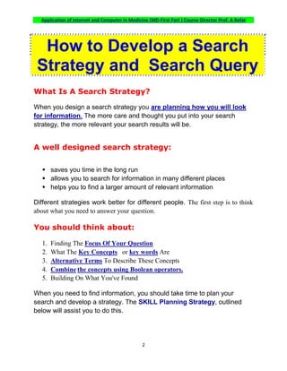 Formulating an Effective Search Query | PDF