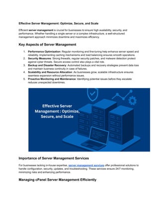 Effective Server Management_ Optimize, Secure, and Scale.pdf
