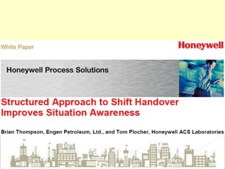 Effective Shift Handover | PPTX