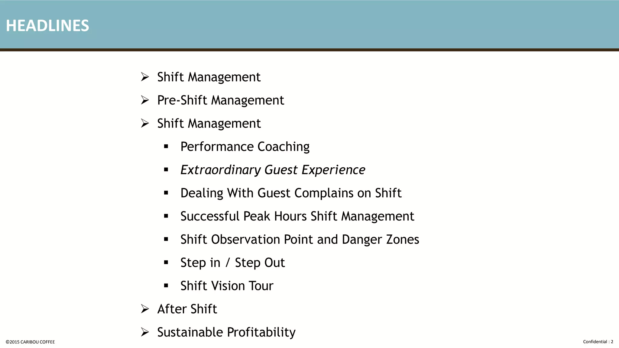 Effective Shift Management Training For Supervisors Pptx Business Business And Finance