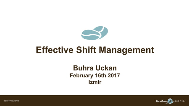 Effective Shift Management Training for Supervisors | PPTX