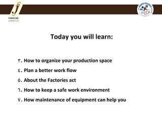 Effective shop floor oranization | PPT