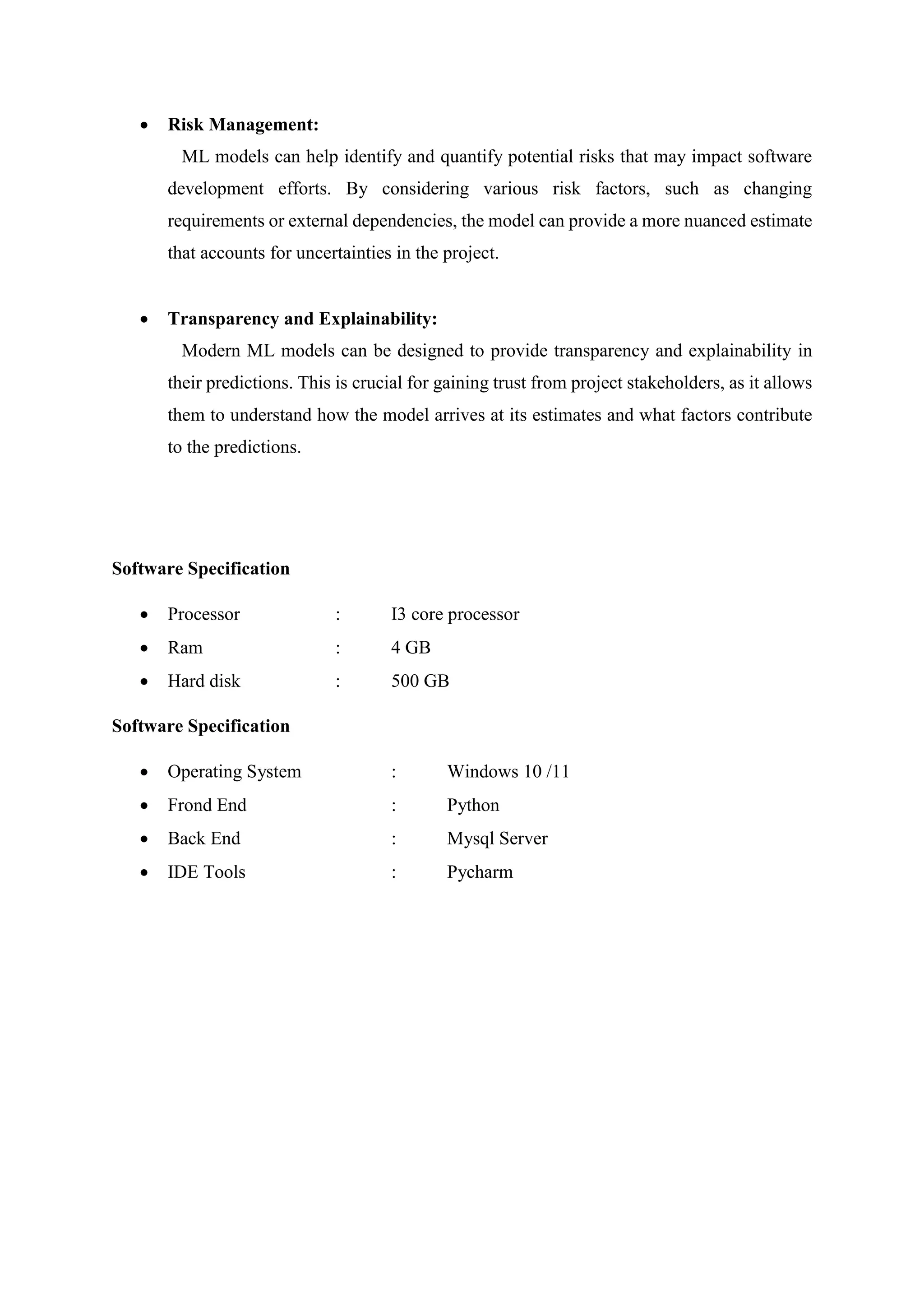 Effective Software Effort Estimation Leveraging Machine Learning For