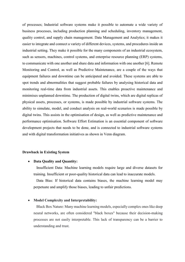 Effective Software Effort Estimation Leveraging Machine Learning For