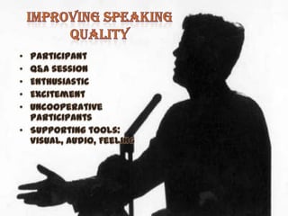 Effective speaking | PPTX