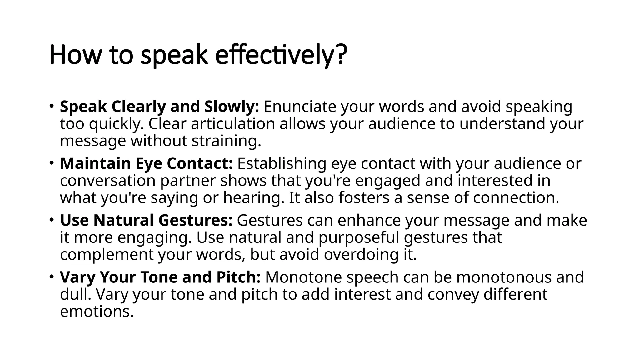 Effective Speaking.ppt|| Speaking practice | PPTX
