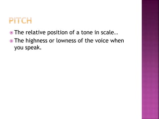 Effective speaking voice | PPTX