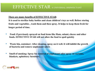 STARLIFE EFFECTIVE STAR BASIC | PPT