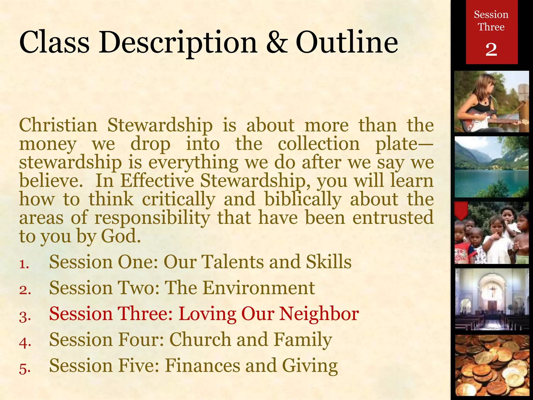 Effective Stewardship - Session 3 | PPTX