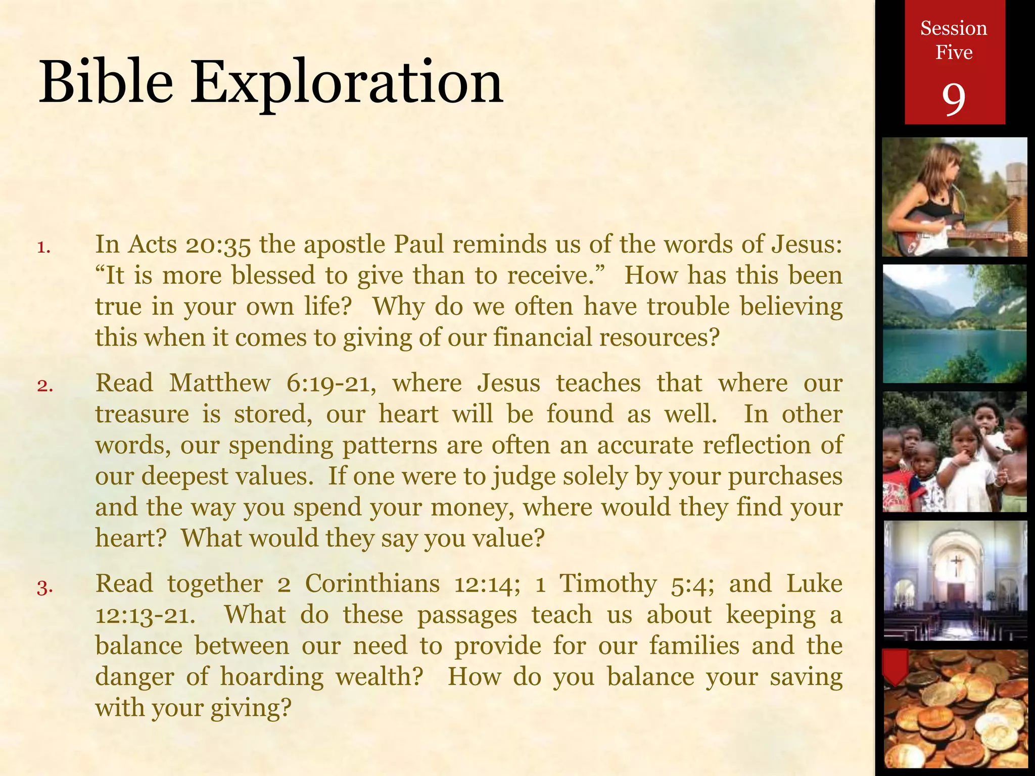 Effective Stewardship - Session 5 | PPTX