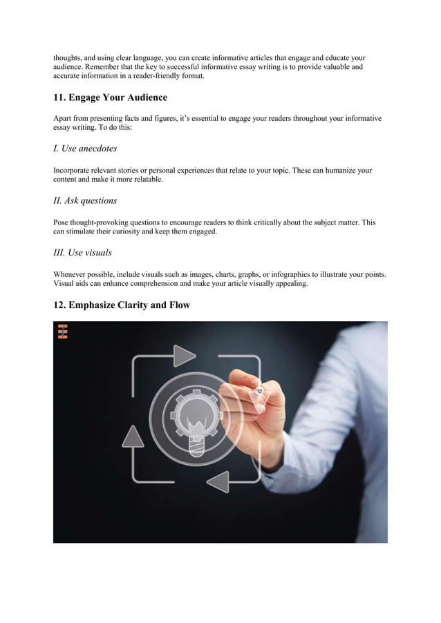 14 Effective Strategies For Informative Essay Writing | Future ...