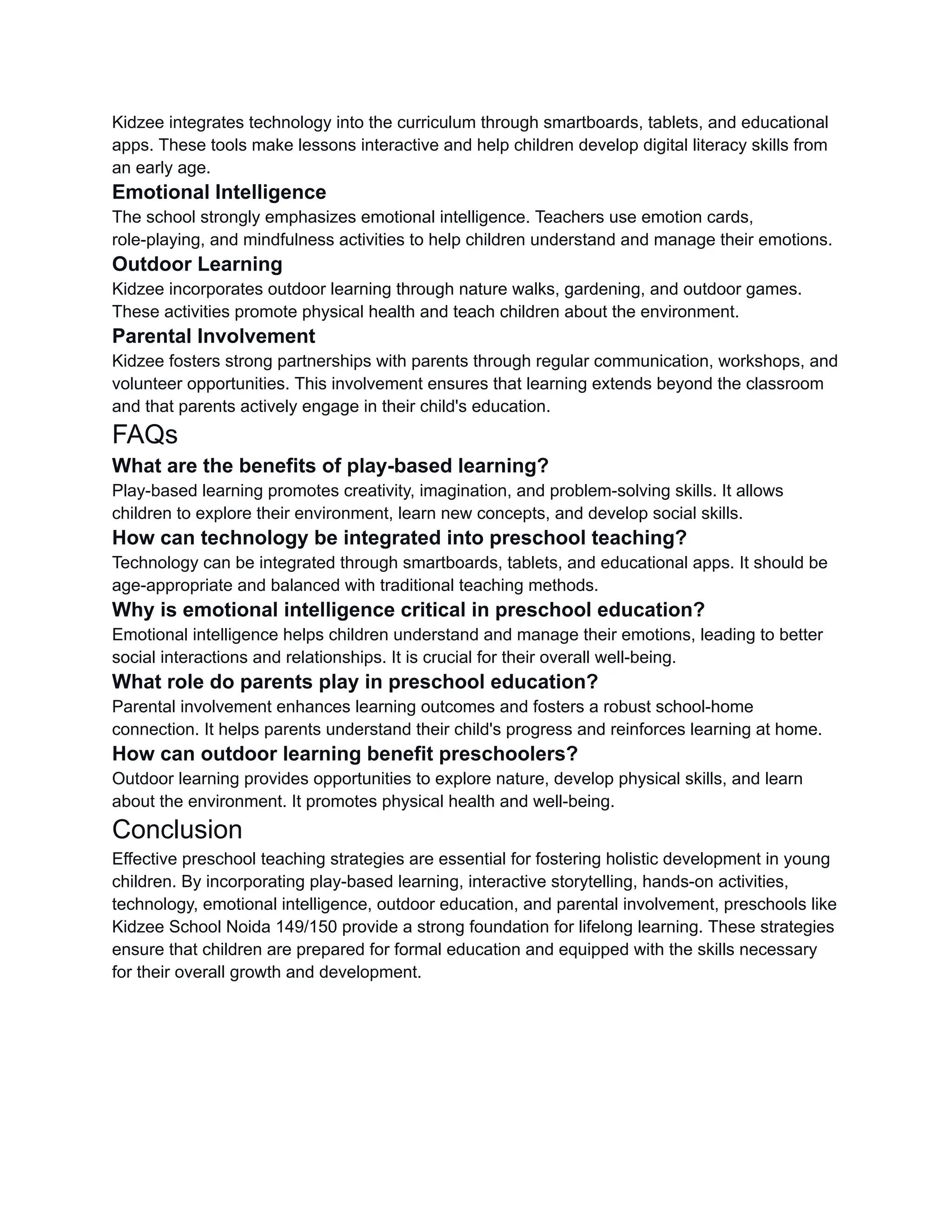 Effective Strategies for Preschool Teaching in Noida.pdf