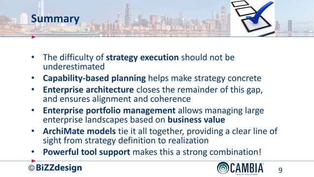 Effective Strategy Execution with Capability-Based Planning, Enterprise ...